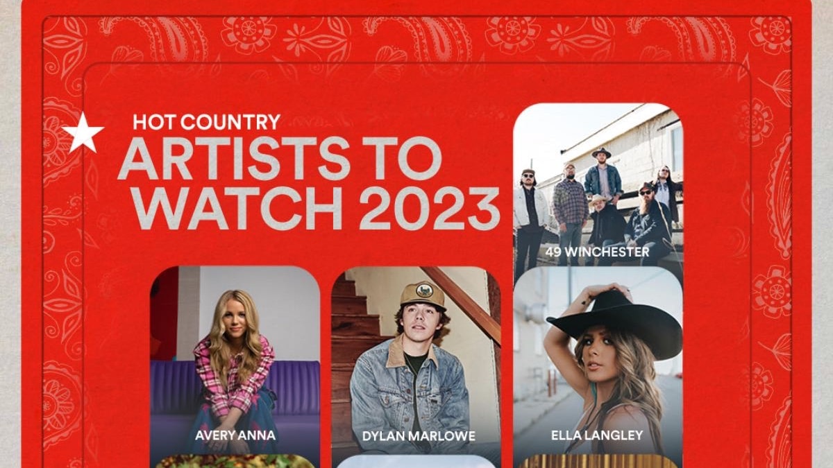 Spotify releases its 'Hot Country' artists to watch for 2023 ...